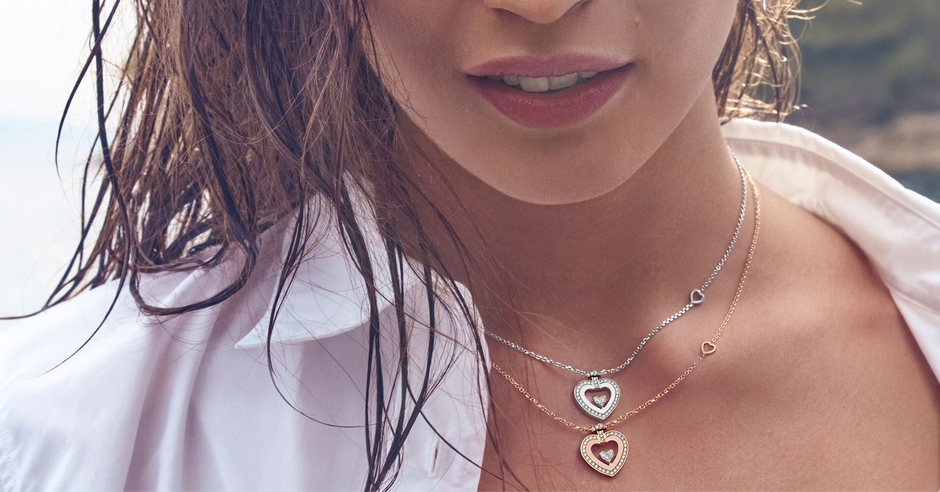 Diamond necklaces and pendants - Fred Paris