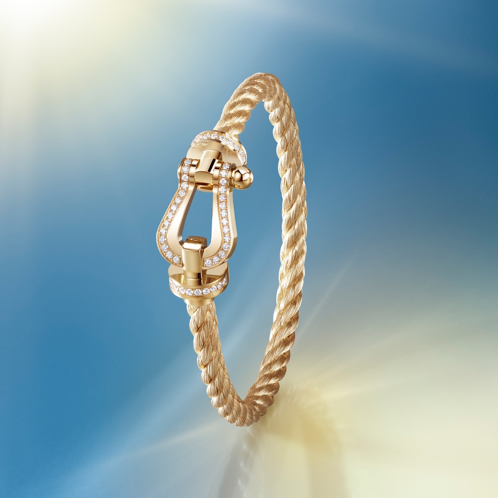 Luxury gold and diamond bracelets for women and men - Fred Paris